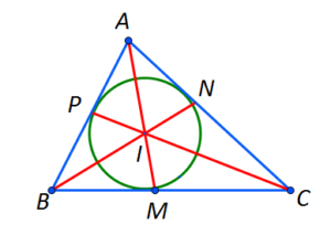 Linii importante in triunghi: bisectoarea, mediatoarea, inaltimea, mediana